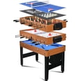 SUGIFT 4ft 7-in-1 Multi Game Table Set w/Hockey/Pool/Foosball/Ping Pong ...