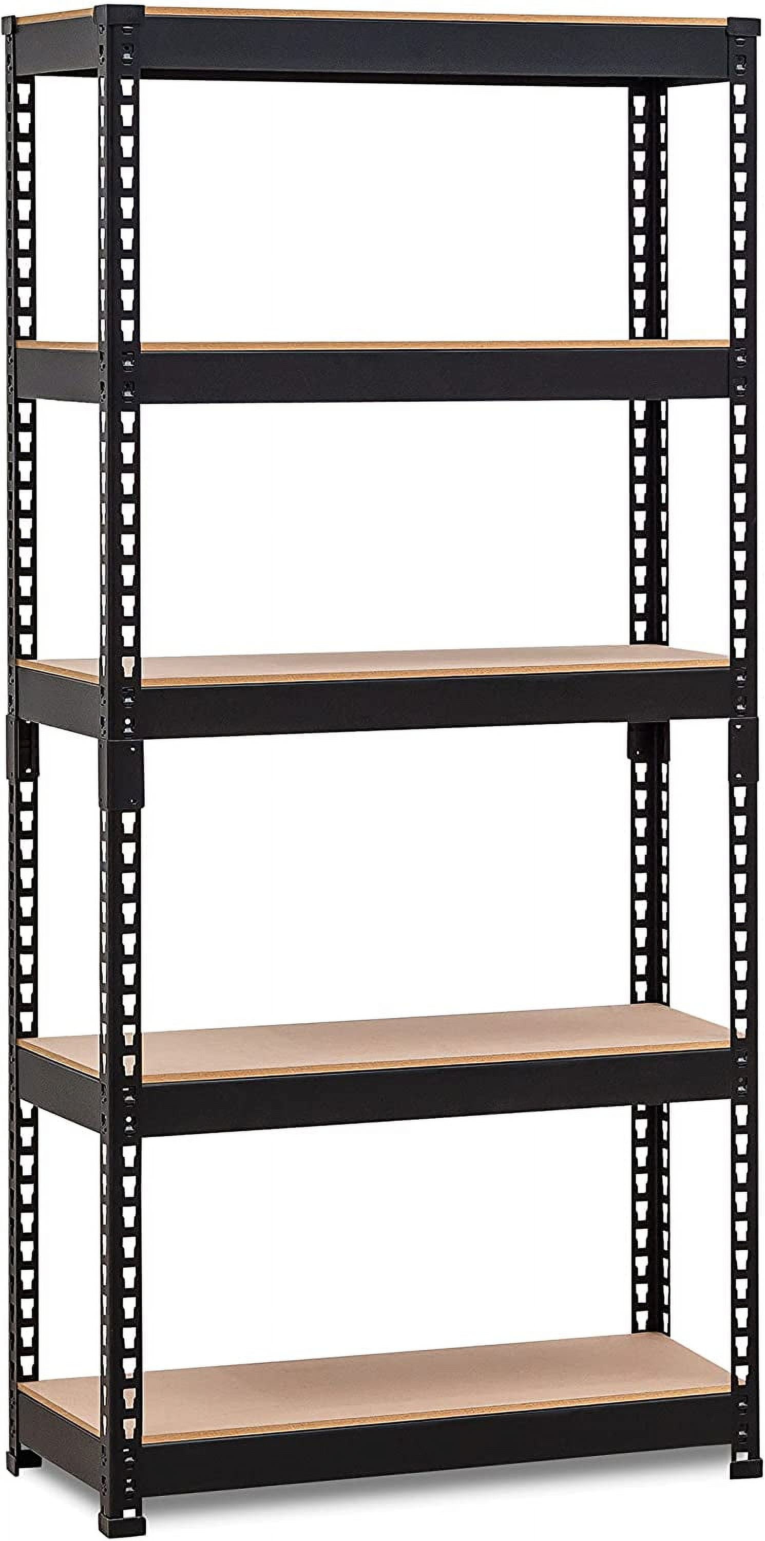 SUGIFT 5-Tier Steel Storage Shelve for Home Office Garage - Walmart.com