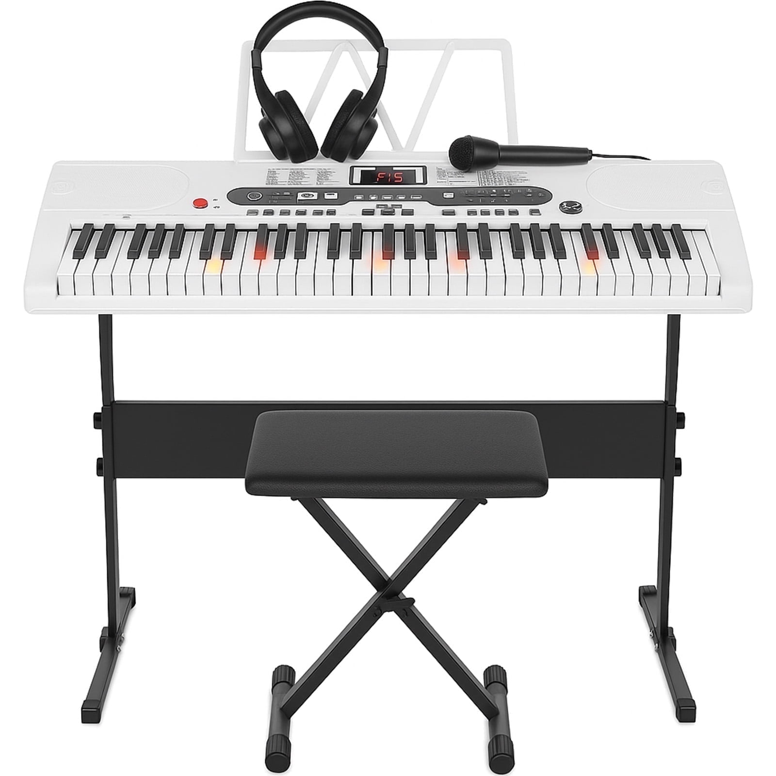 SUGIFT 61 Key Electric Keyboard Piano with Lighted Philippines | Ubuy