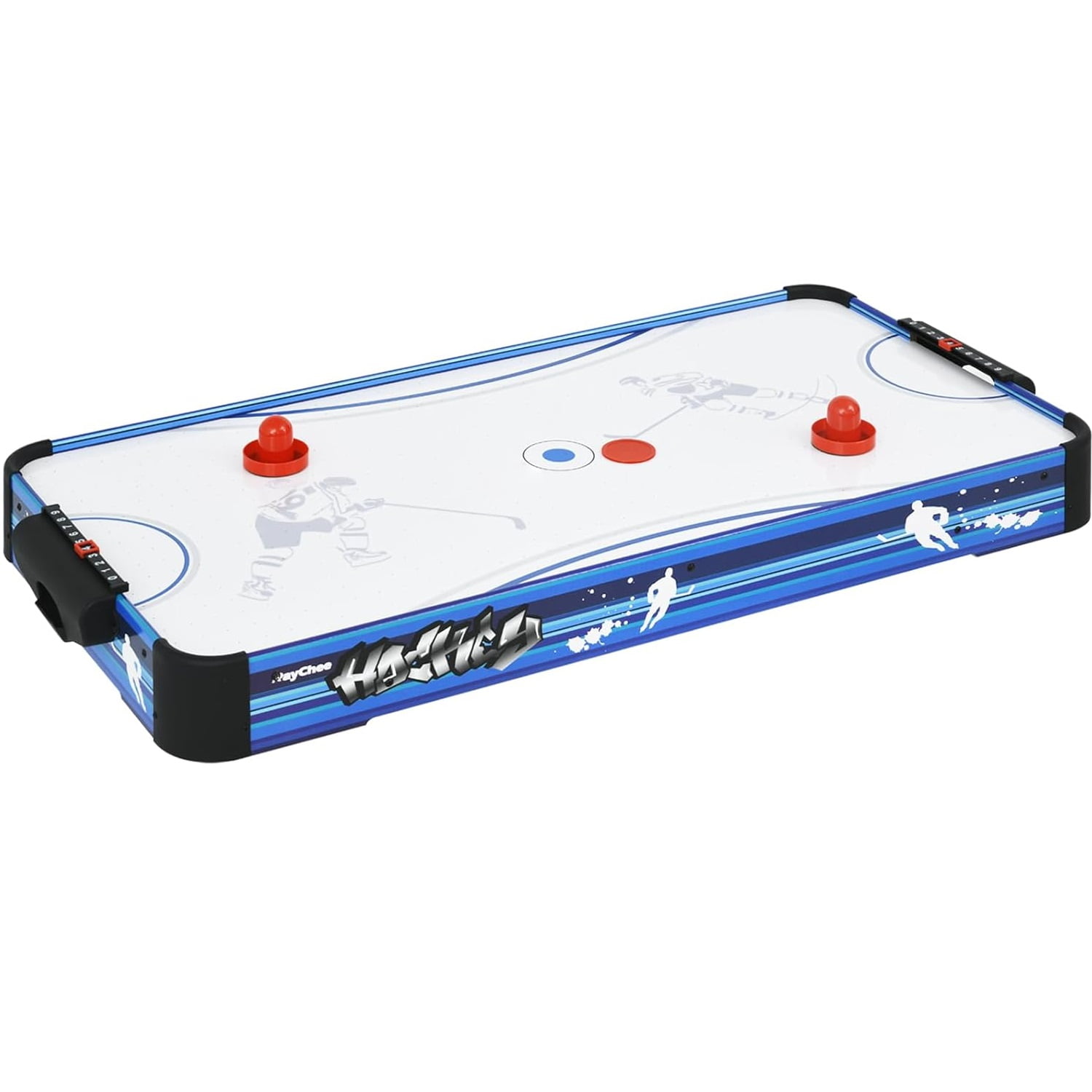 SUGIFT Air Hockey Table, Indoor Powered Hockey Game Table w/2 Pucks, 2 ...