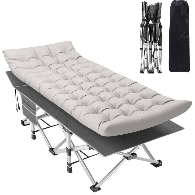 SUGIFT Portable Folding Bed 74.8in x 28 in x 14.6 in with Carry Bags ...