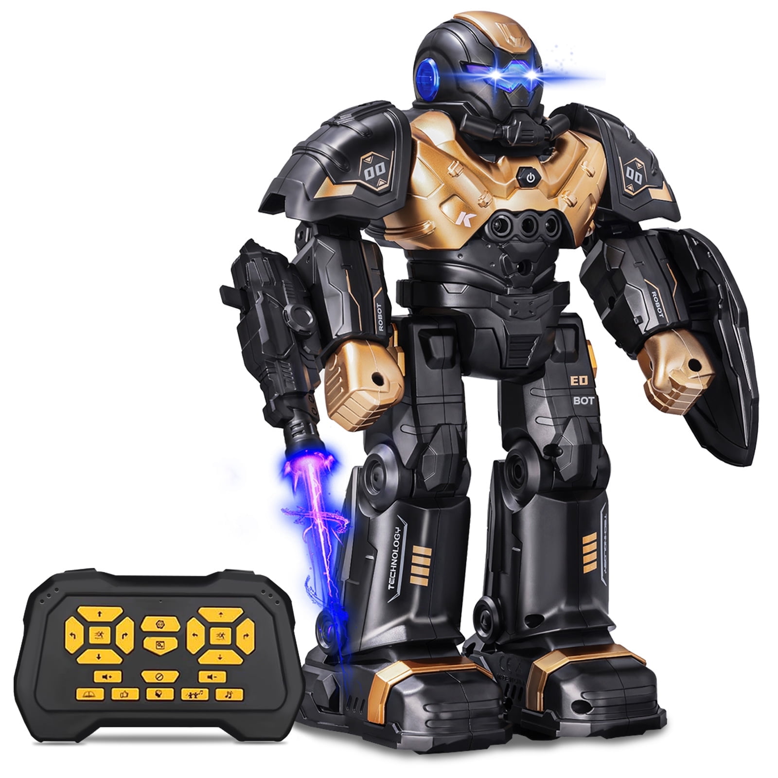 SUGIFT RC Robot Toy, Smart Robot with Talking, Singing, Dancing ...