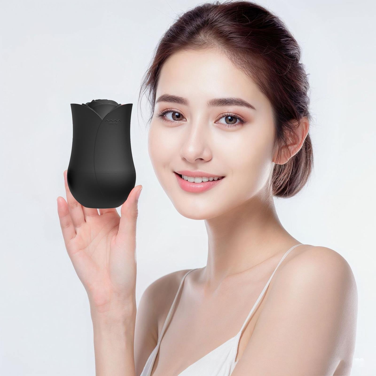 SUJITO Rose Face Ice Lattice Beauty Products Face Ice Massage Roller ...