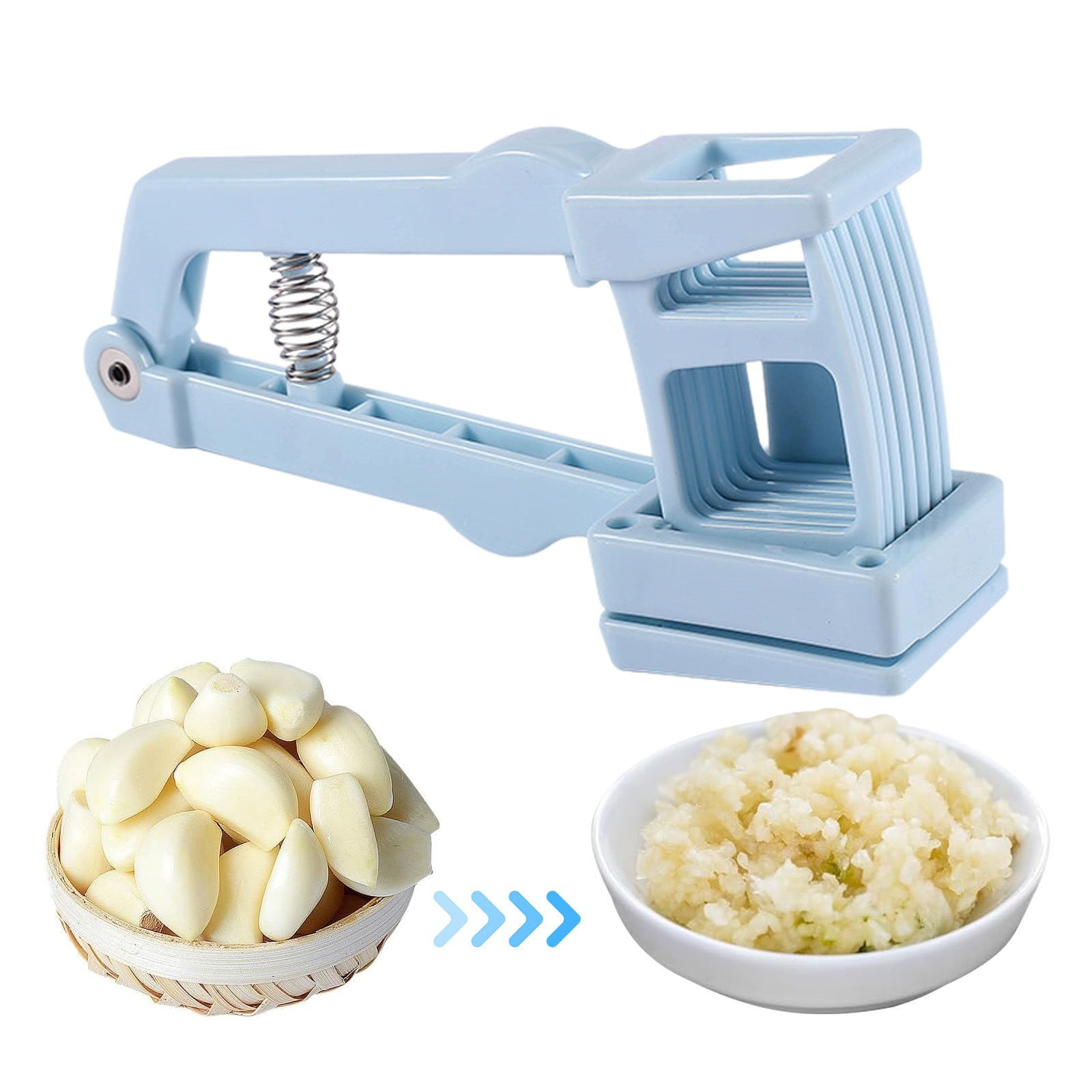 SUJITO Thin Garlic Slicer Handheld Manual Garlic Slicer Light Food ...