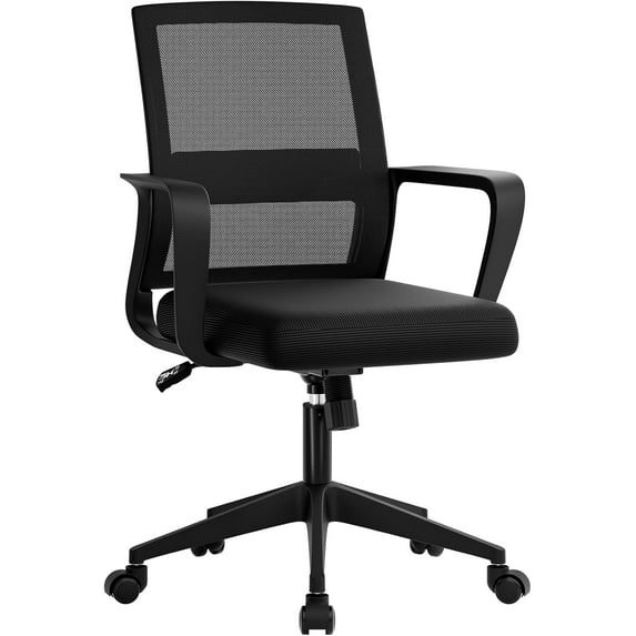 SUKIDA Mesh Office Chair, Ergonomic Desk Chair with Upholstery ...