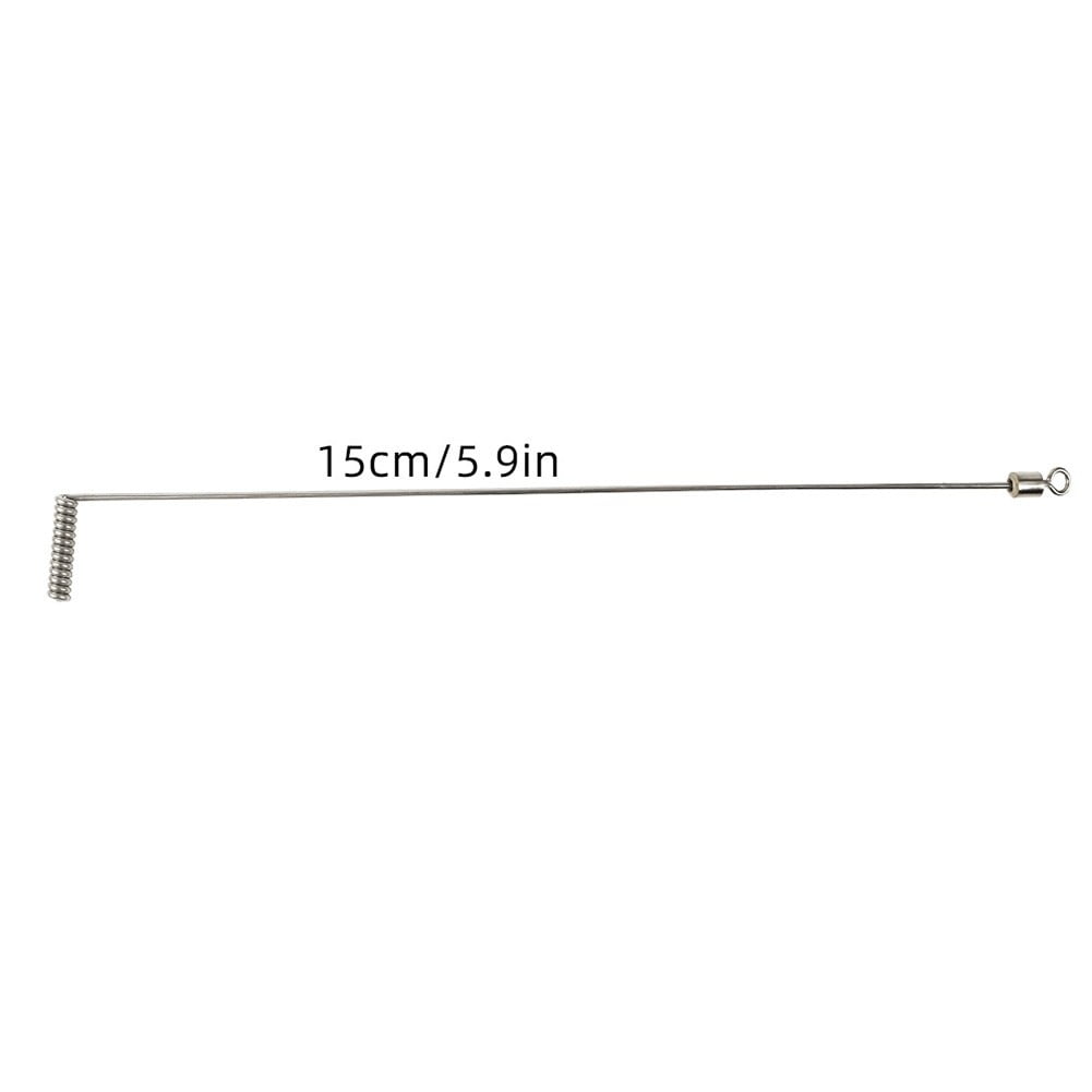SUKIY 10pcsTwist L-shaped balance pipe chain hook sea pole split hook ...