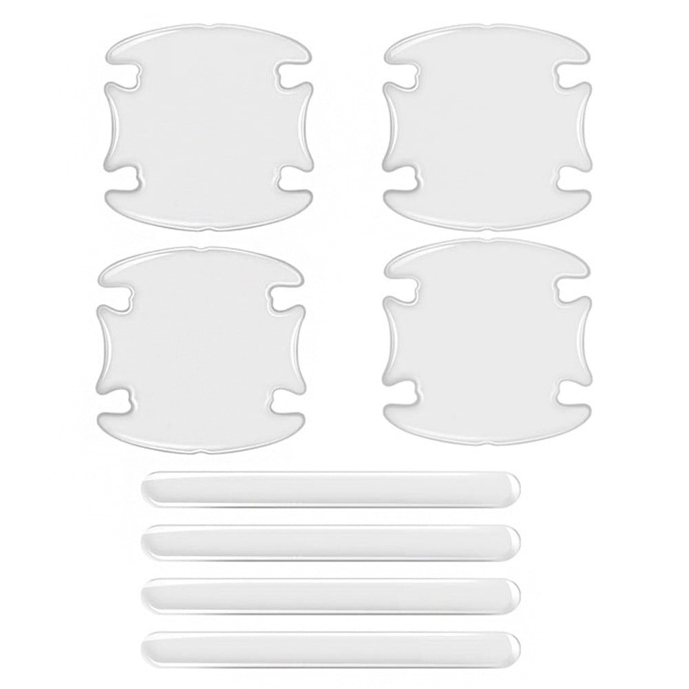 SUKIY 8Pcs Clear Car Door Handle Bowl Stickers Anti-Scratch Protector ...