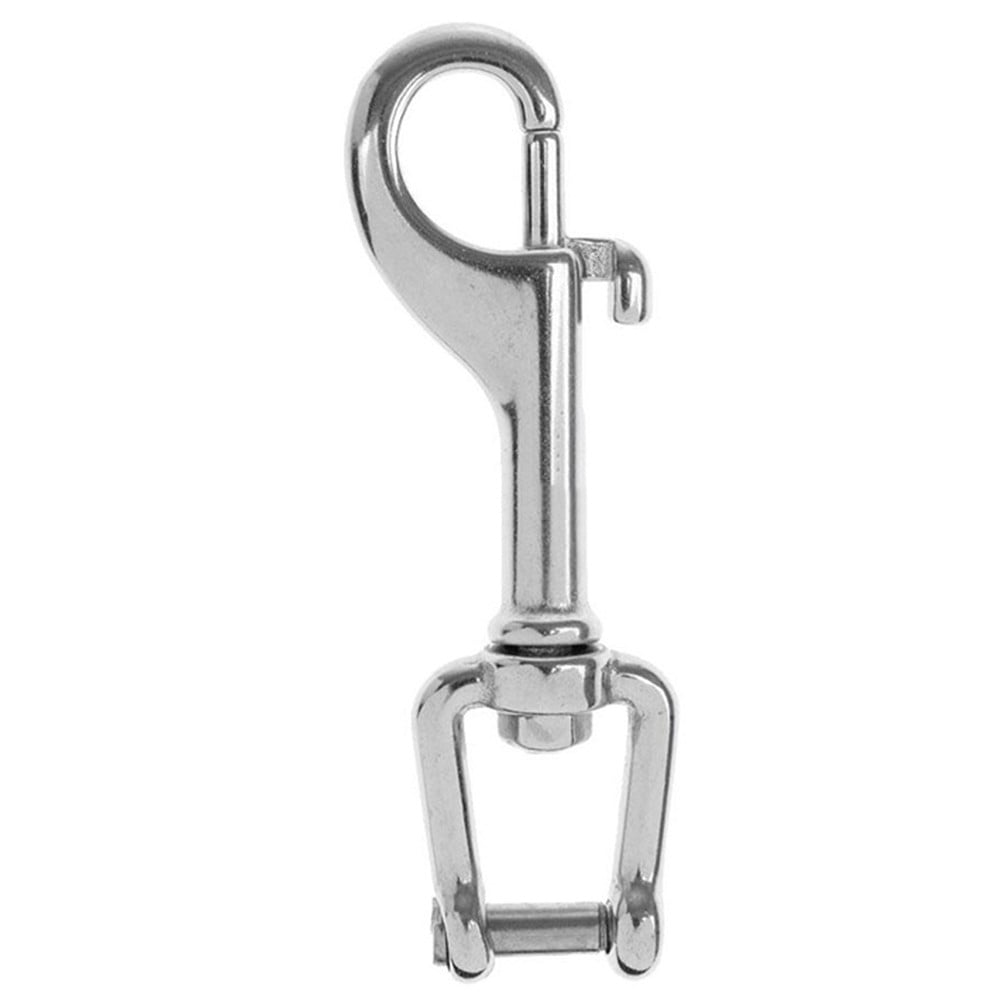 SUKIY Heavy Duty Stainless Steel Shackle Bolt Snap Hook for Yacht Scuba ...