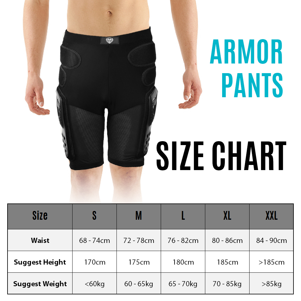 SULAITE Armor Pants,Hip Armor Pad Armor Pad Mountain Pad Mountain Bike ...