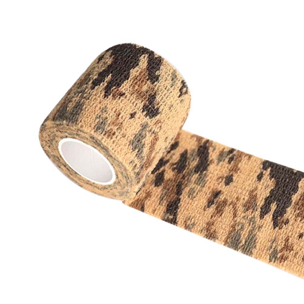 SULLC Hunting Disguise Camouflage Elastic Wrap Tape Soft Breathable ...