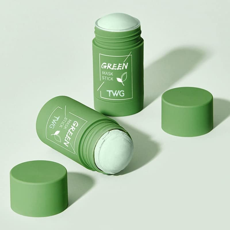 SULLMAR 2PACK Girl Green Tea Solid Mask Green Tea Mask Stick Deep ...