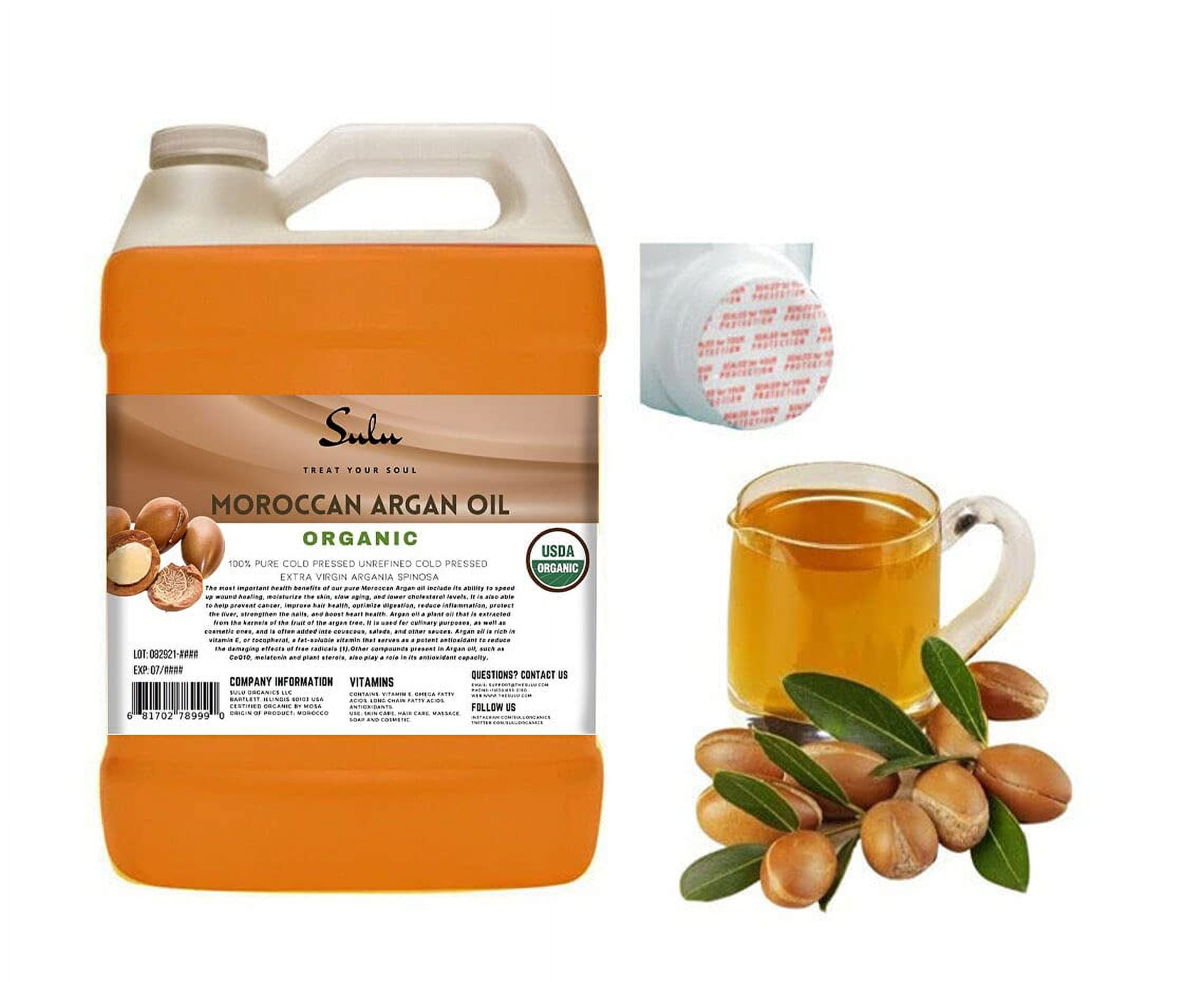 SULU ORGANICS 1 GALLON Pure Organic Cold Pressed Unrefined Extra Virgin ... SULU ORGANICS 1 GALLON Pure Organic Cold Pressed Unrefined Extra Virgin ...
