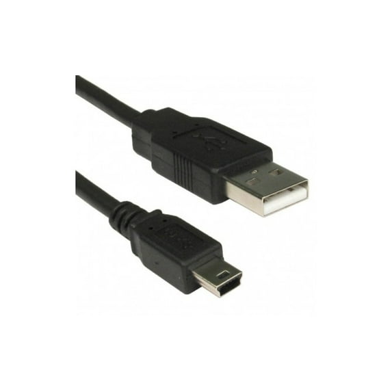 SUMACLIFE Black Mini USB (Mini B Plug) Data Sync Charging Cable for ...