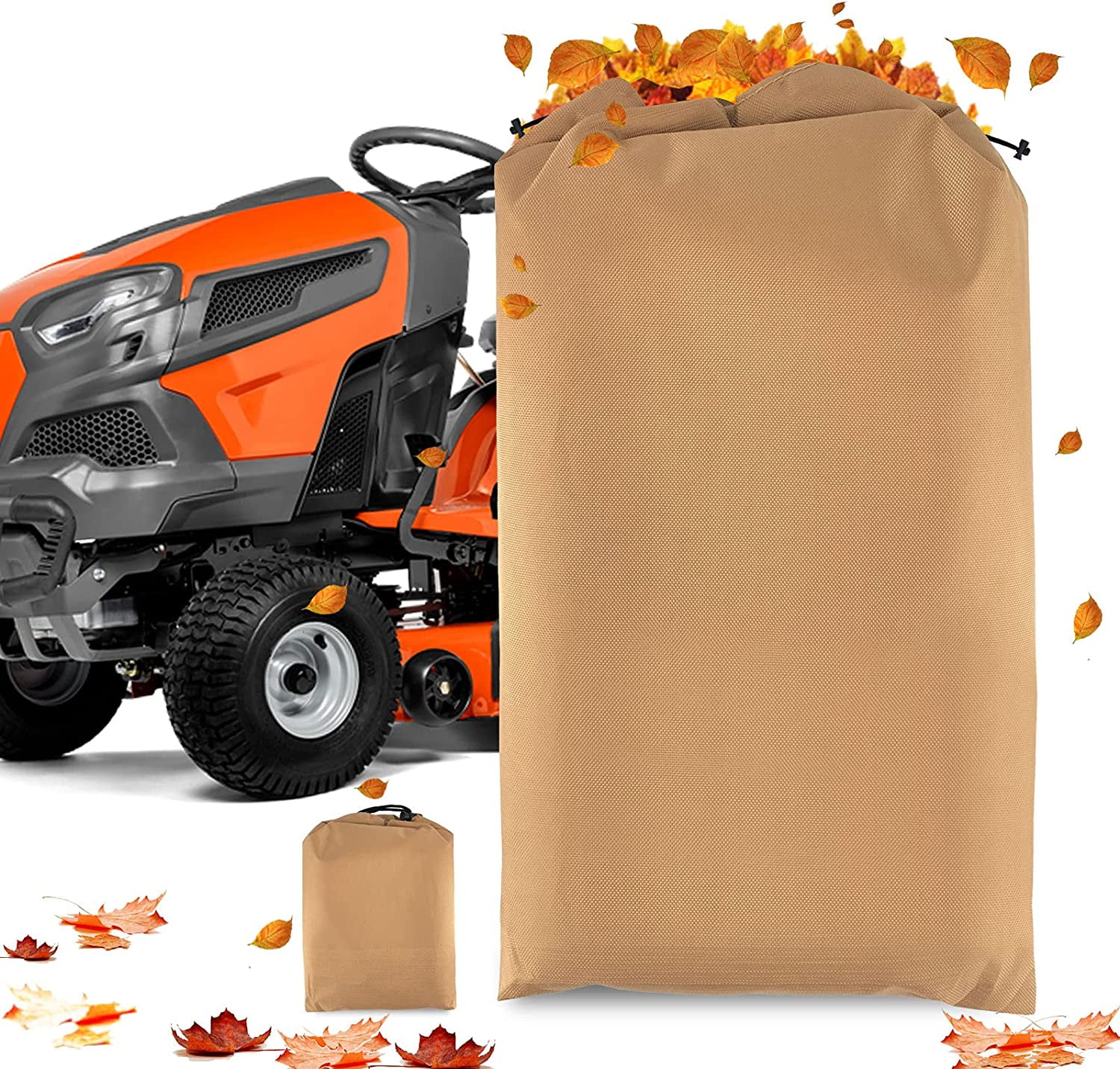 SUMAX1989 Lawn Tractor Leaf Bag Suitable for All Lawn Tractor 54 Cubic ...