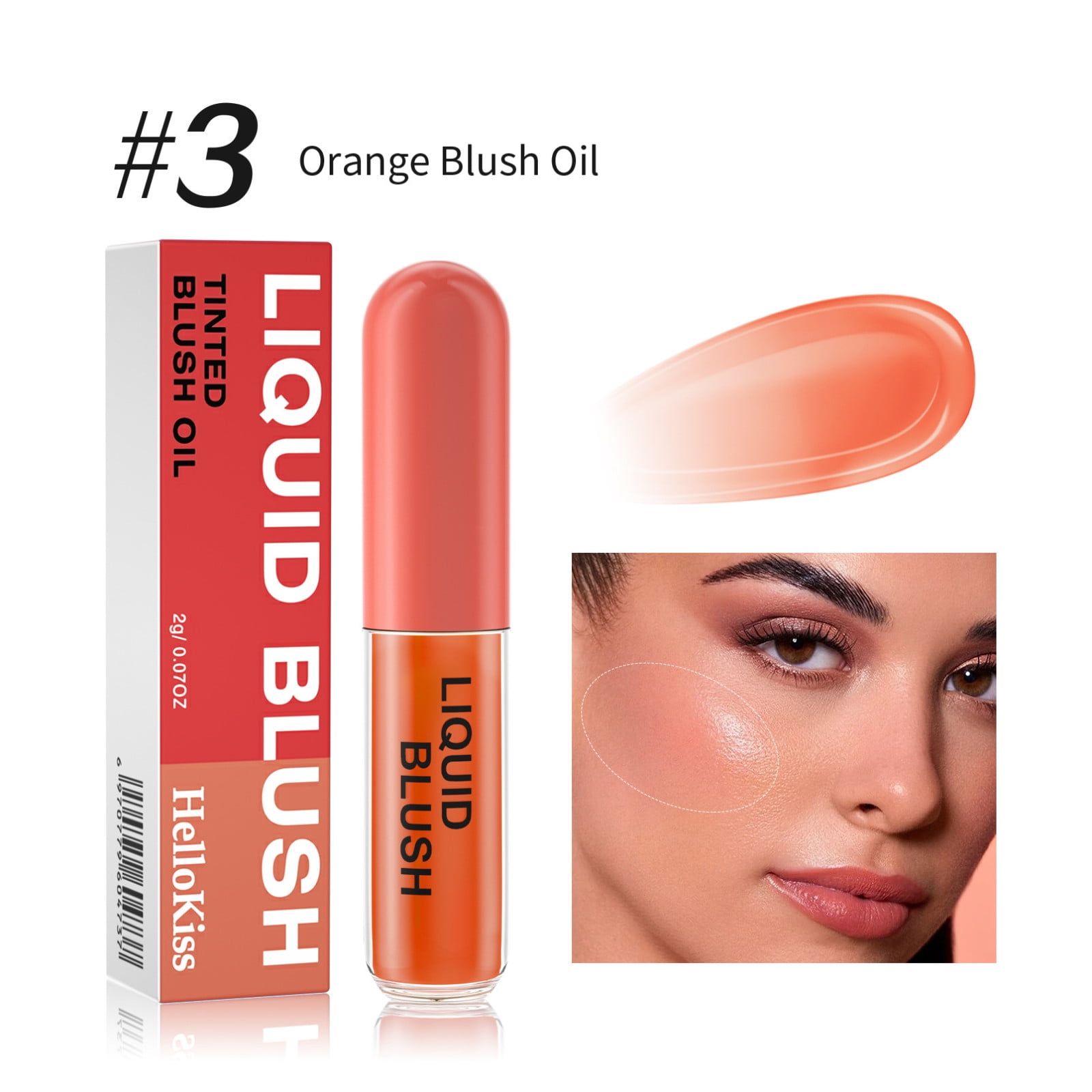 SUMDUINO 2ml Non-fading Rouge Liquid Blush, Rosy And Brightening ...