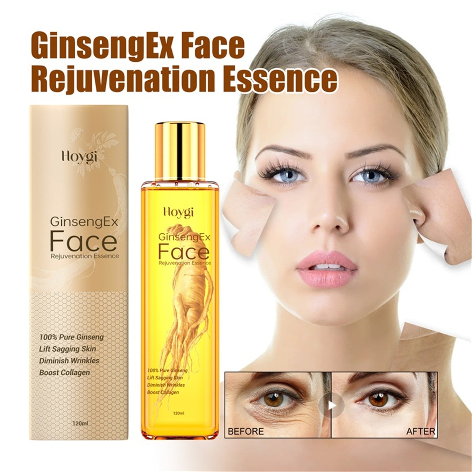 SUMDUINO Cellular Rejuvenation Essence, Ginseng Wrinkle Serum, Ginseng Polypeptide Ageing ...