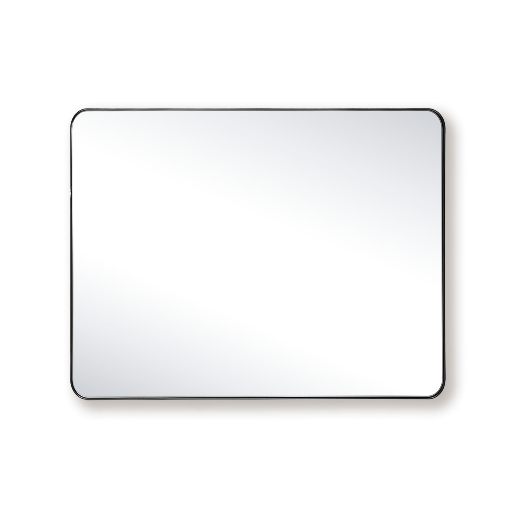 SUMERAIN 28 x 36 Inch Large Bathroom Mirror for Wall, Matte Black ...