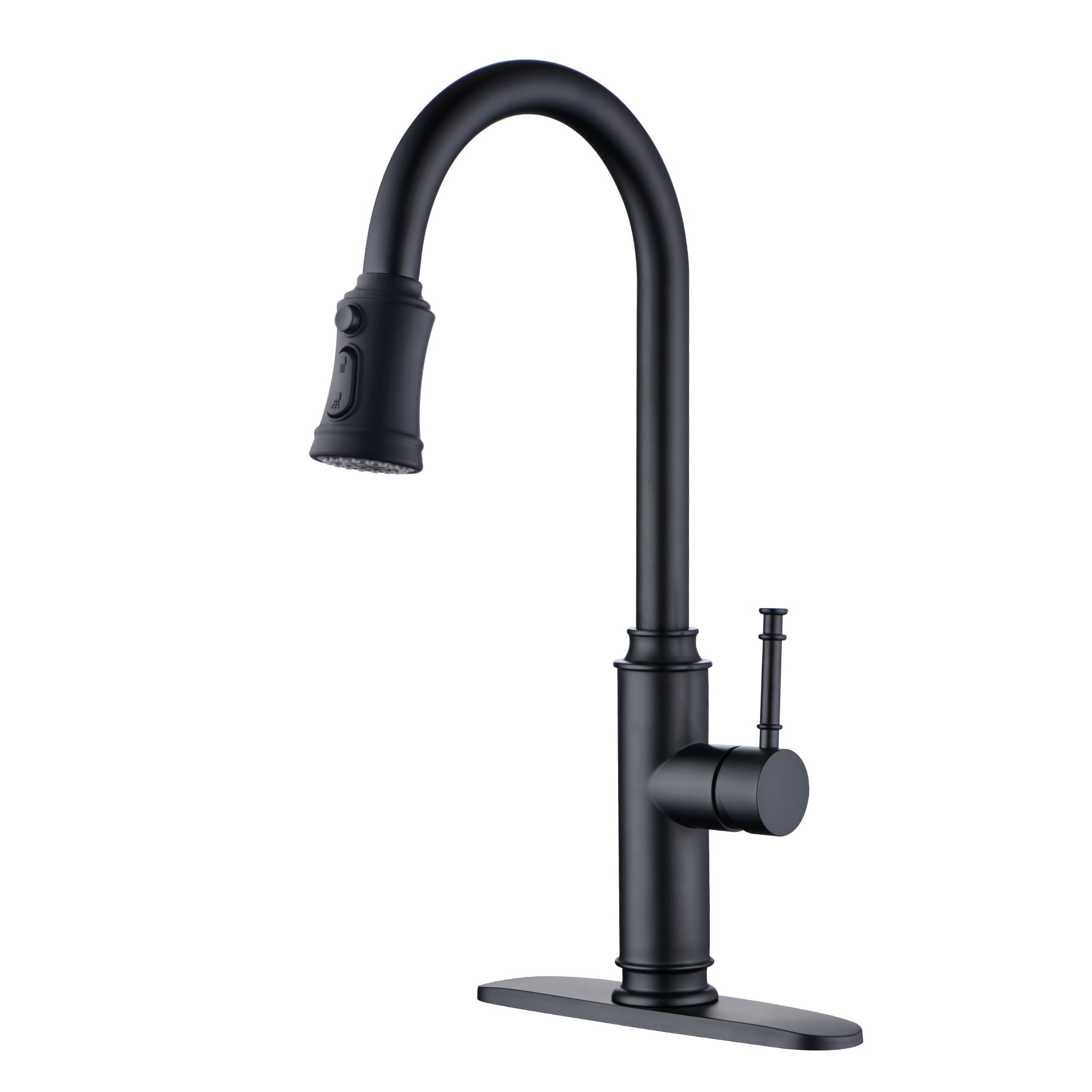 SUMERAIN Pull out Kitchen Faucet,Single Level Stainless Steel 3 ...