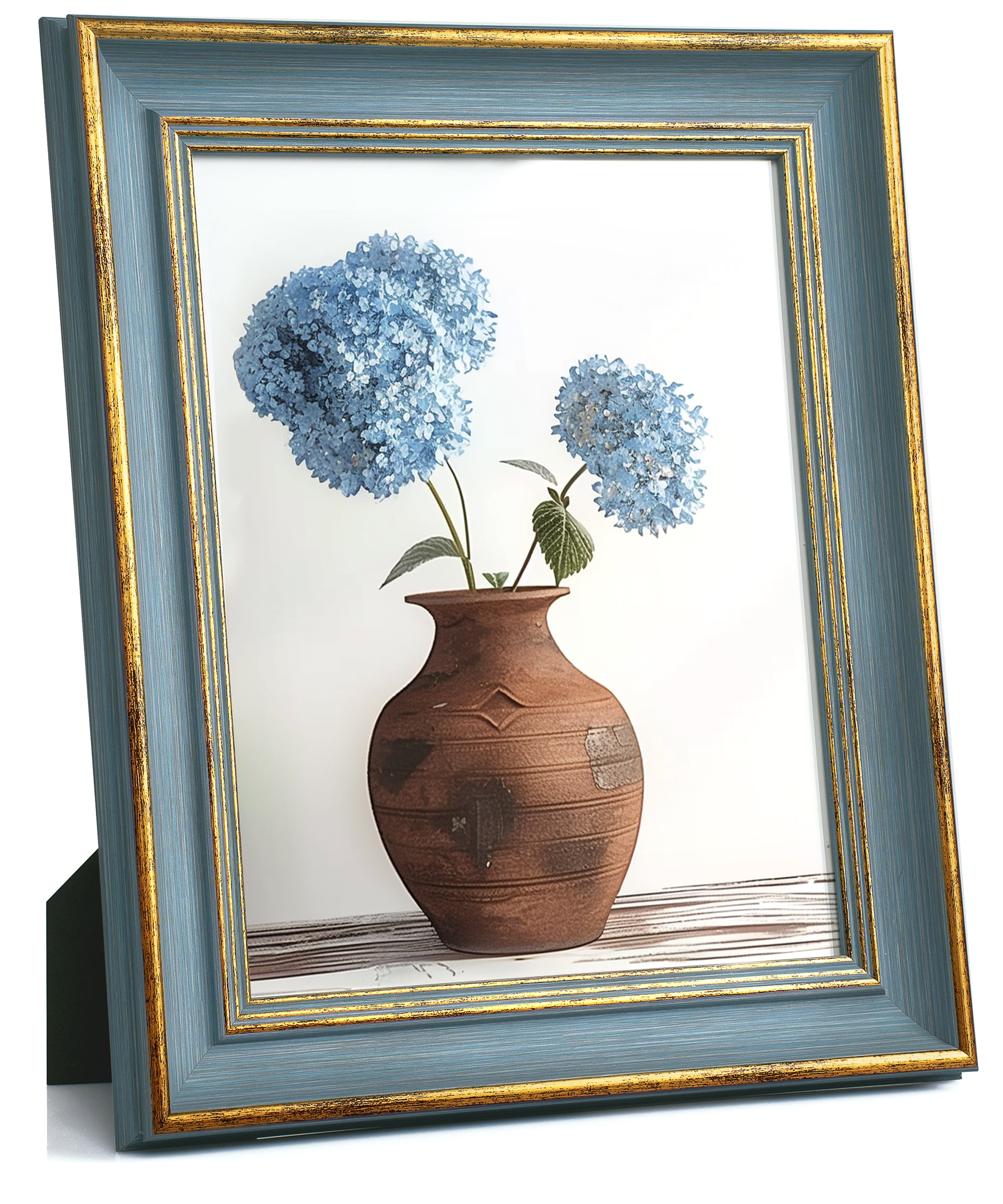 SUMGAR 8x10 Picture Frame Vintage Picture Frames Antique Retro Blue ...