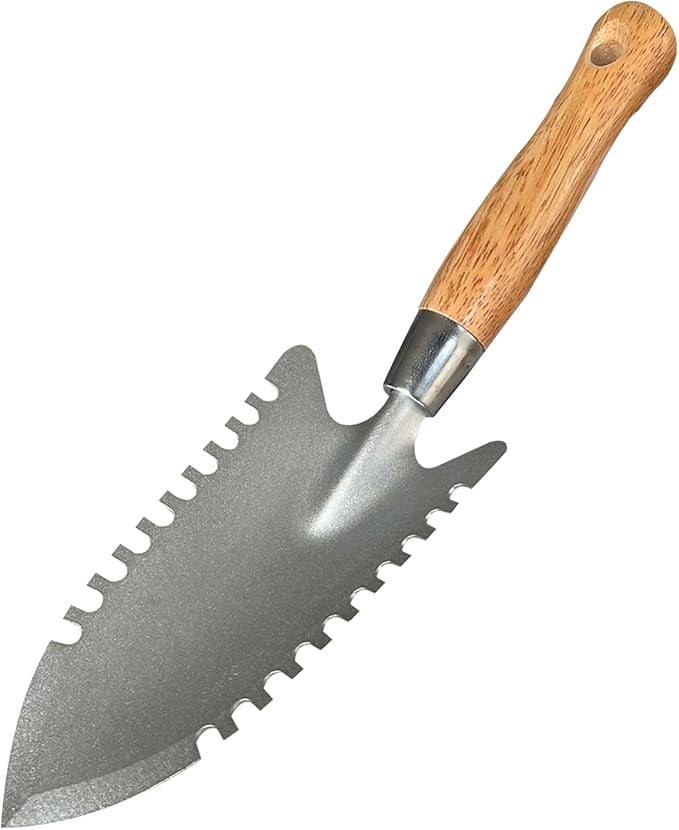 SUMIO Weeding trowel, Digging trowel, Trowel garden Tool,Serrated ...