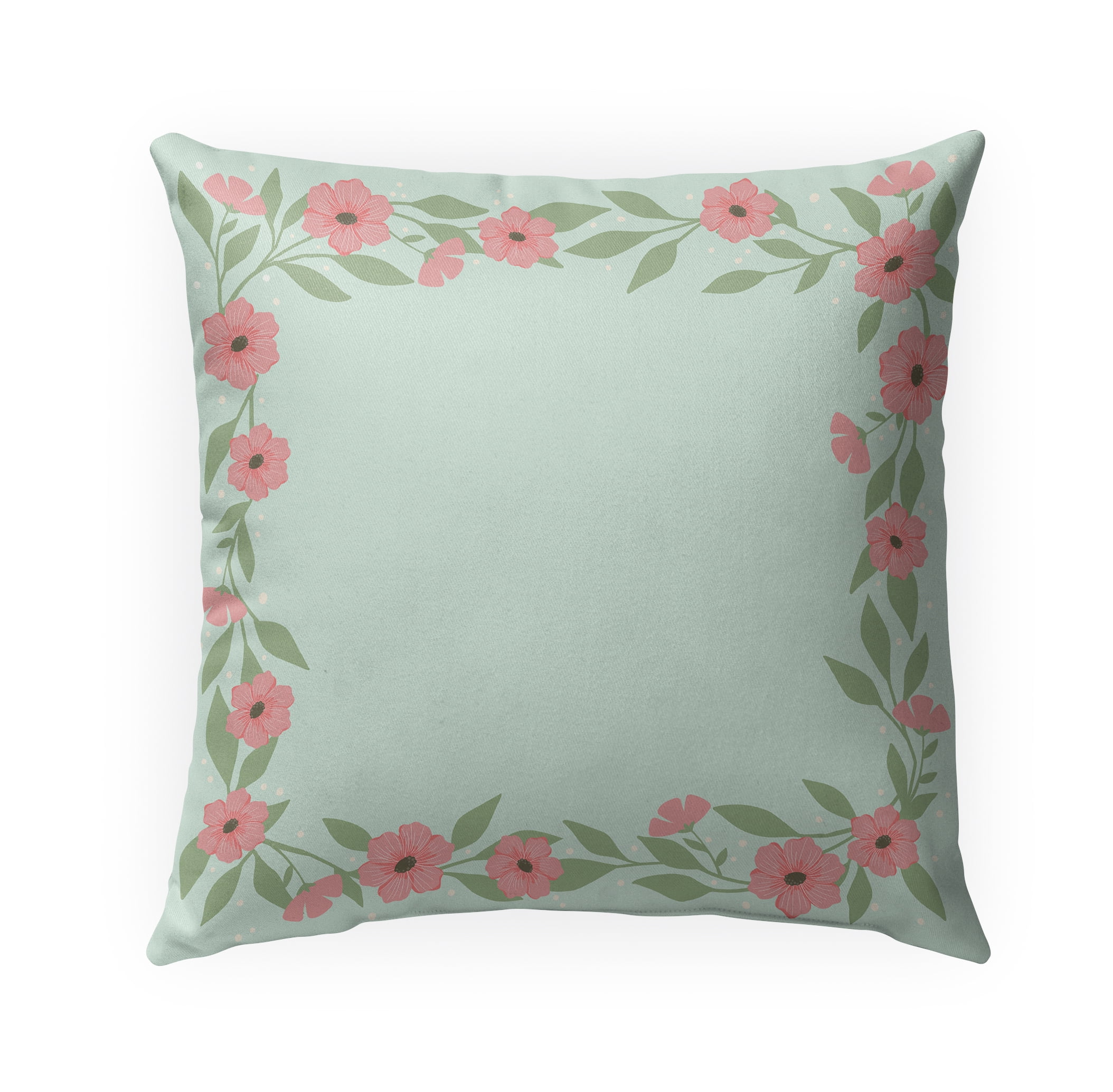 SUMMERTIME MINT SQUARE Indoor|Outdoor Pillow By Kavka Designs - Walmart.com