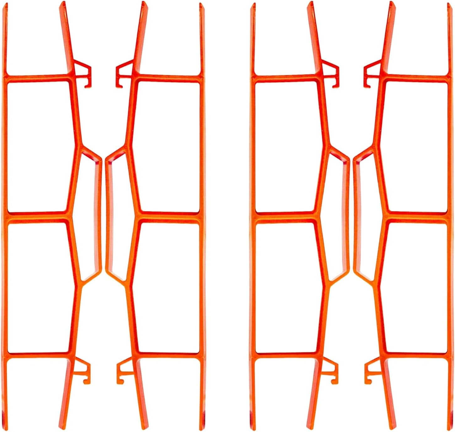 SUMMIT 17.5" Plastic Cord Wrap Organizer – 4 Pack Orange Cable ...