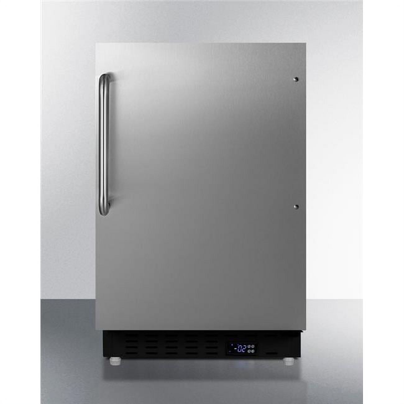 Summit Alfz37bcss 21" Wide 2.68 Cu. Ft. Built-In / Free Standing ...