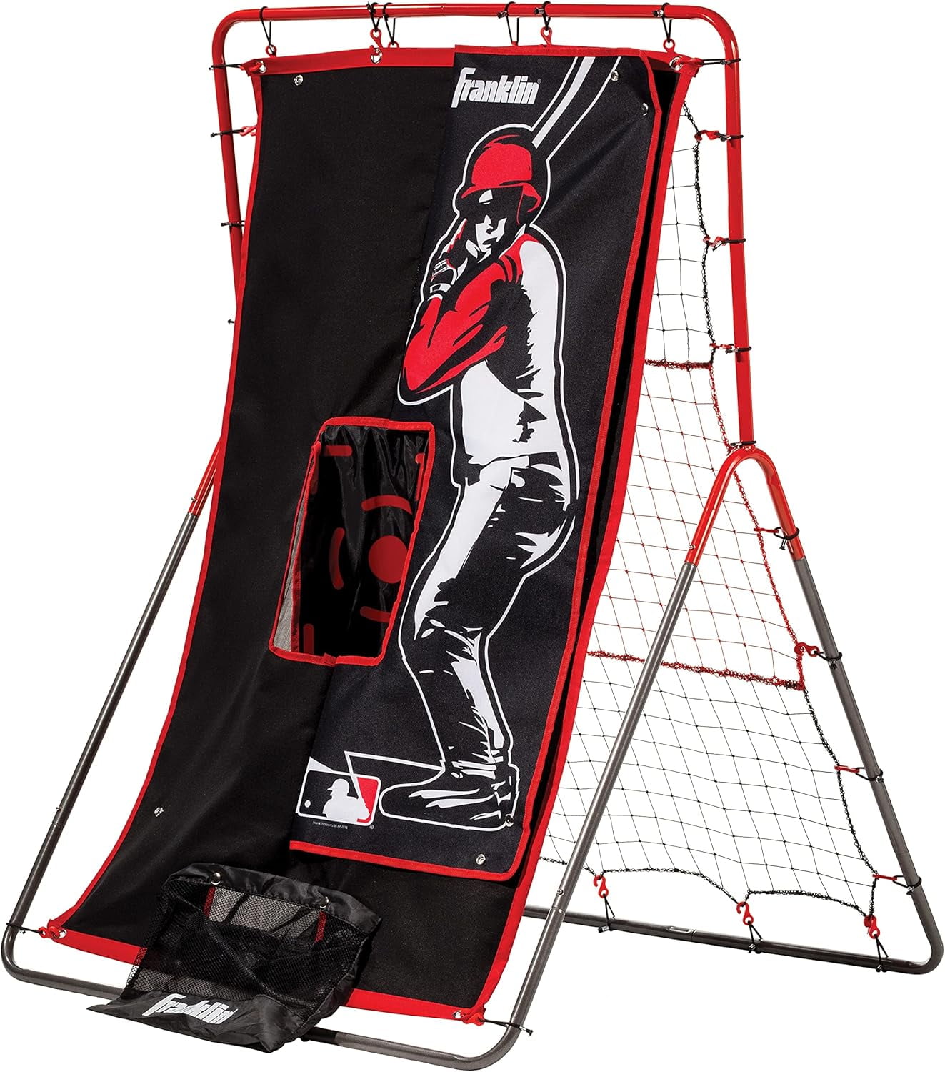 SUMMIT Baseball Pitching Target and Rebounder Net - 2-in-1 Switch ...