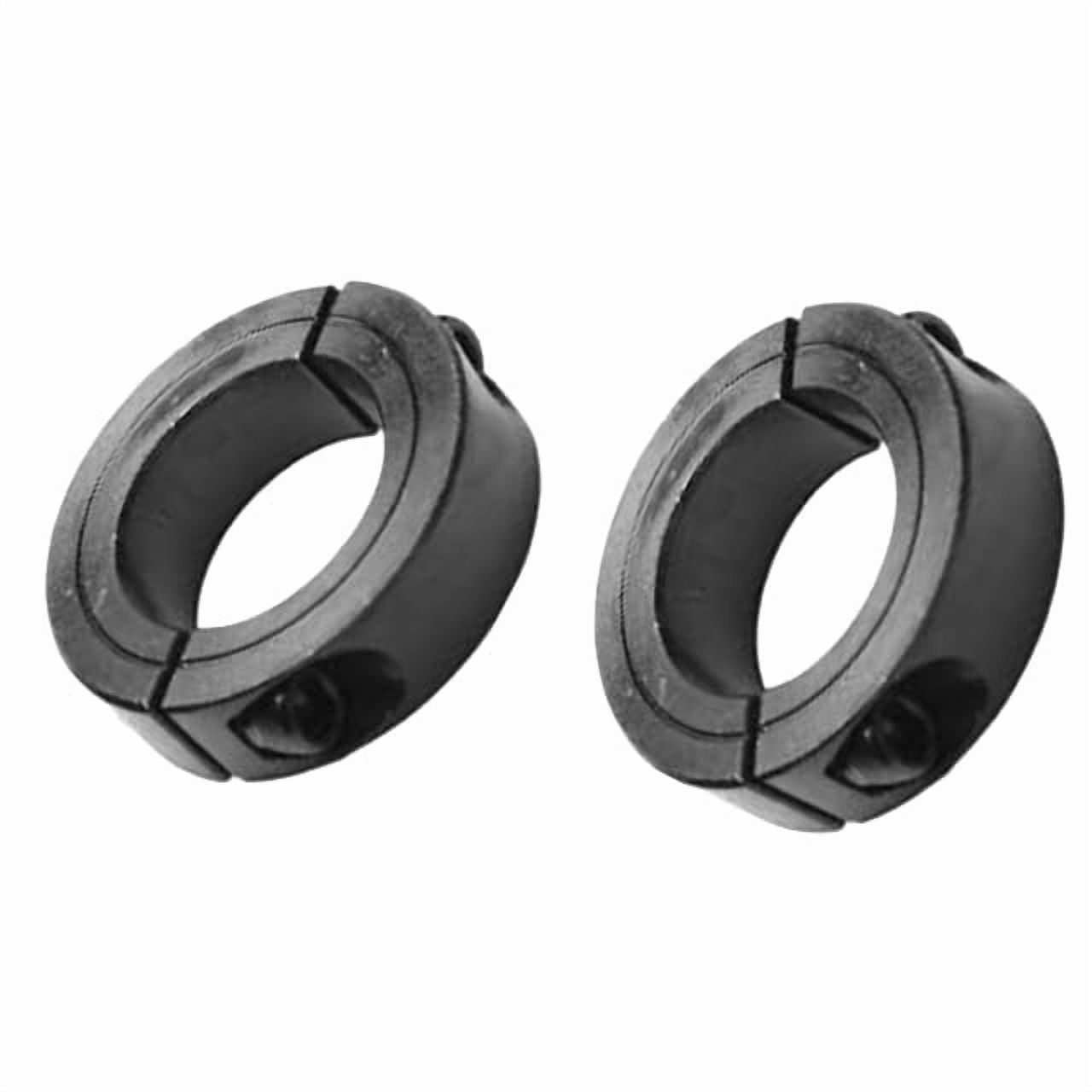 SUMMIT COLLARS Clamping Shaft Collar 2'' Bore 2C-200 Double Split Black ...