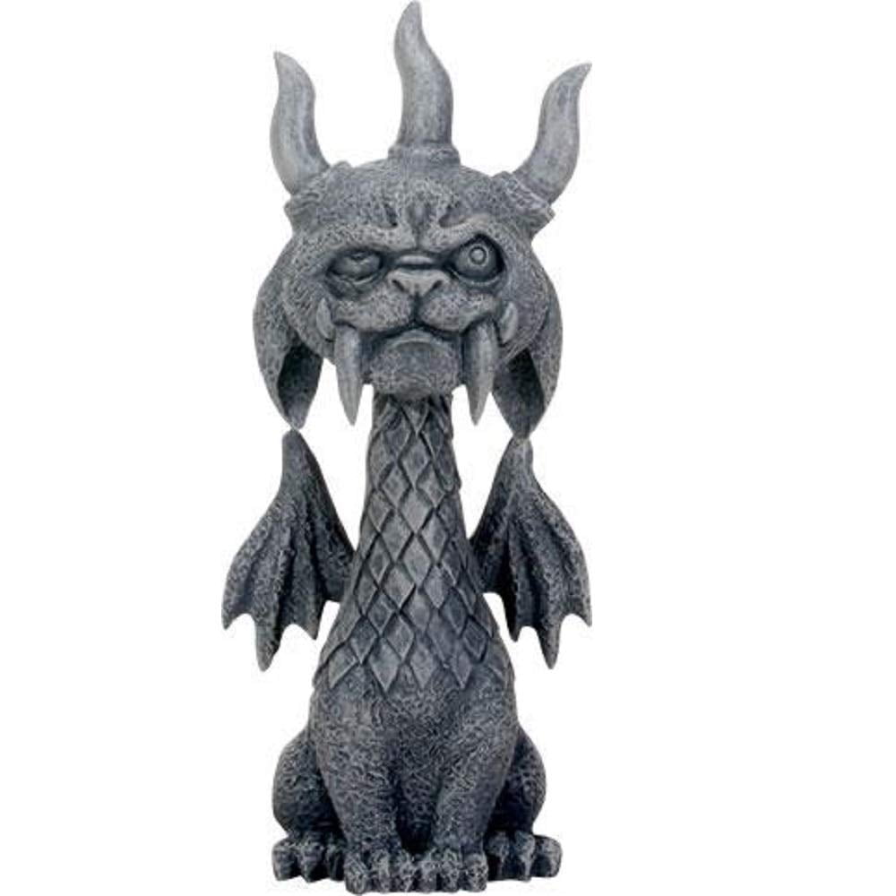 SUMMIT COLLECTION 5.5 Inch Medieval Dark Grey Winged Gothic Gargoyle ...
