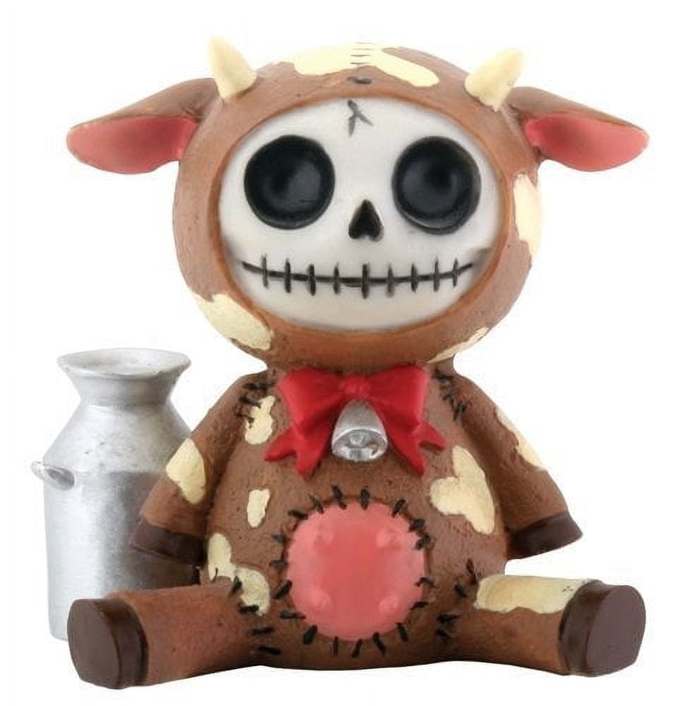 SUMMIT COLLECTION Furrybones Brown Moo Moo Signature Skeleton in Dairy ...