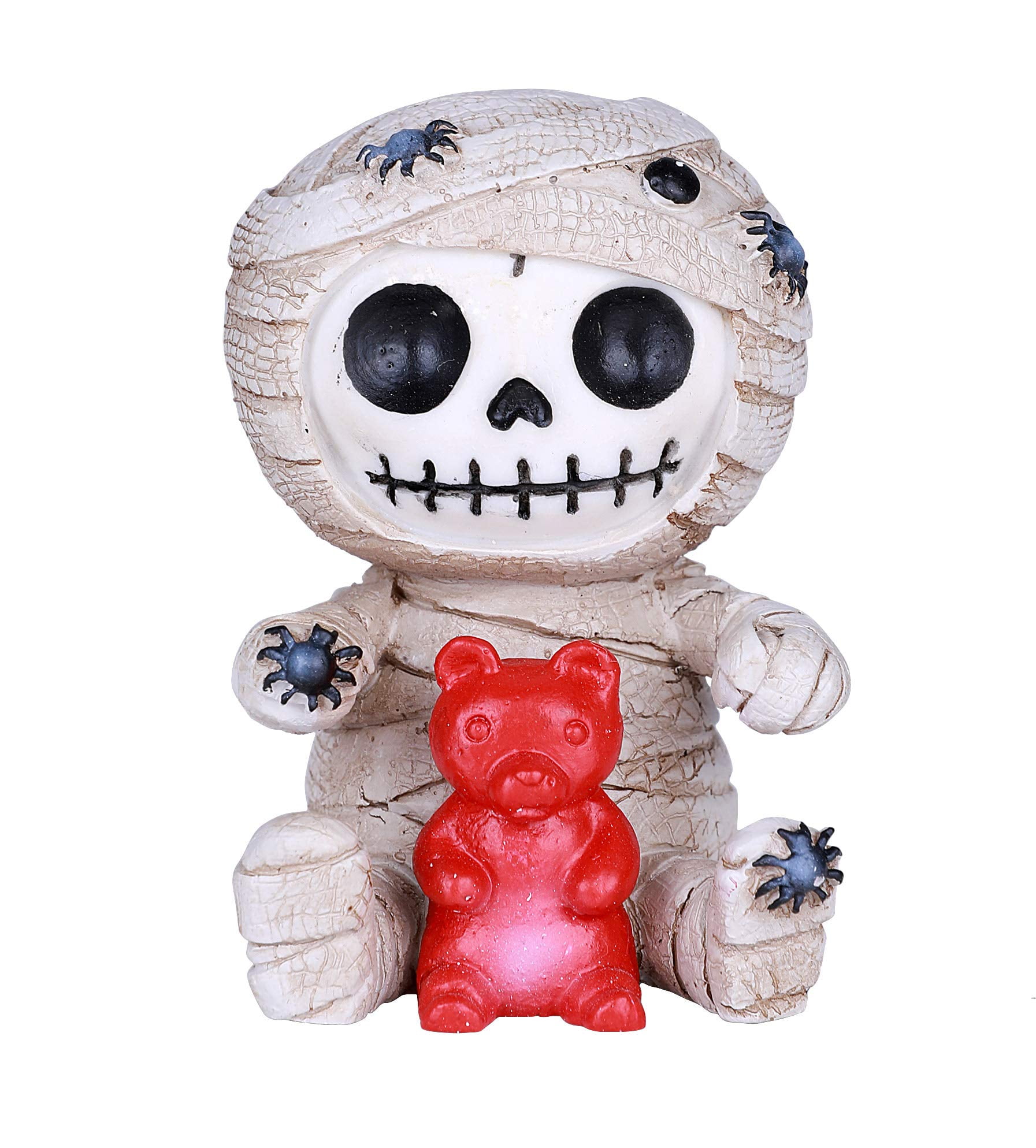 SUMMIT COLLECTION Furrybones Mummy Signature Skeleton in White Bandaged ...