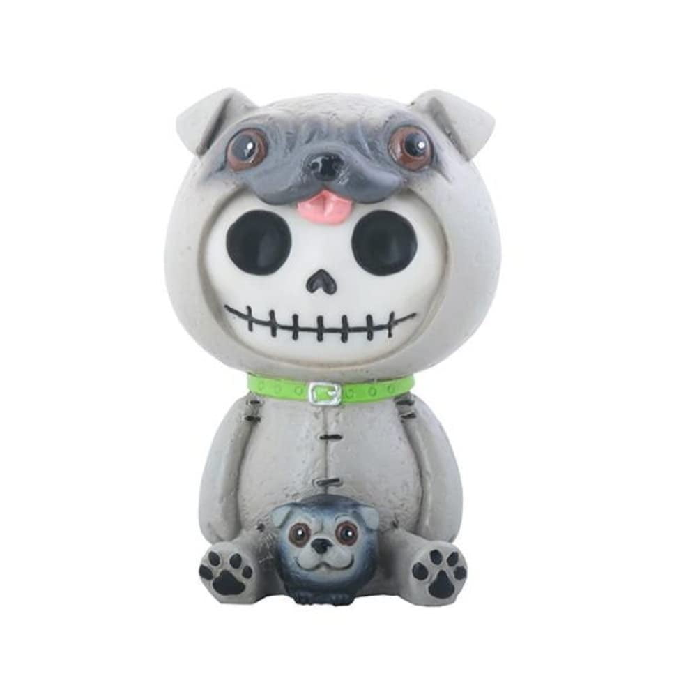 SUMMIT COLLECTION Furrybones Pugsly Signature Skeleton in Pug Dog ...