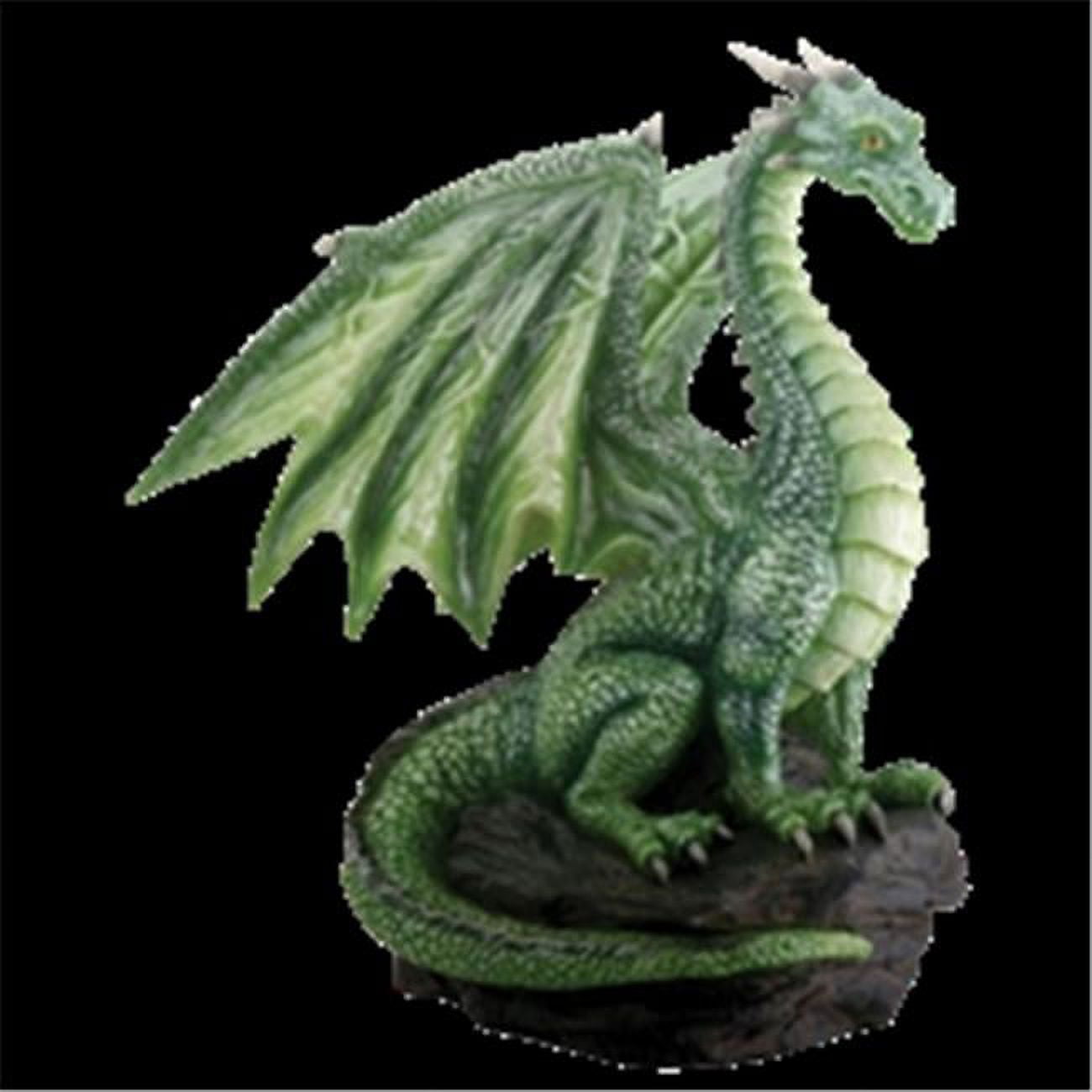 SUMMIT COLLECTION Green Dragon on Rock Fantasy Figurine - Walmart.com