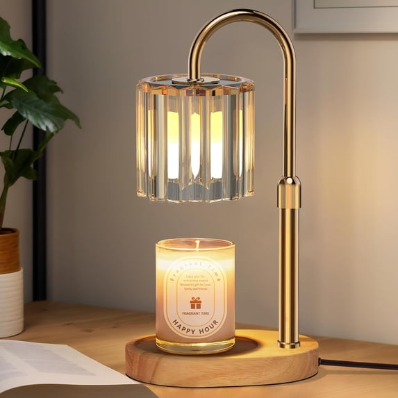 SUMMIT - Candle Warmer Lamp, with Timer Dimmer Adjustable Height ...