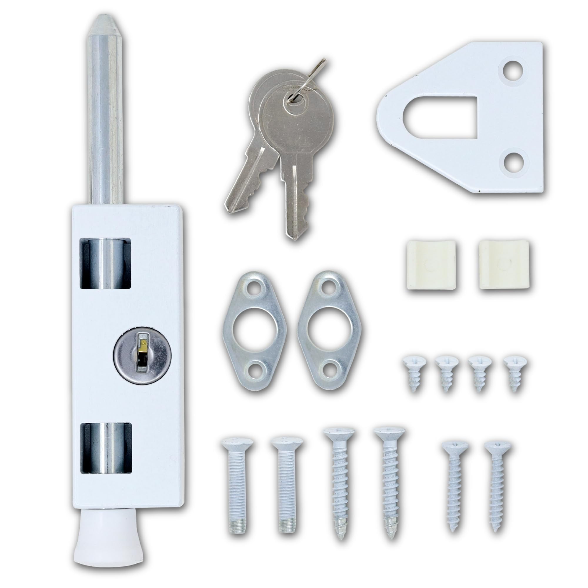 SUMMIT DOORWARE Sliding Patio Door Lock for Enhanced Home Security ...