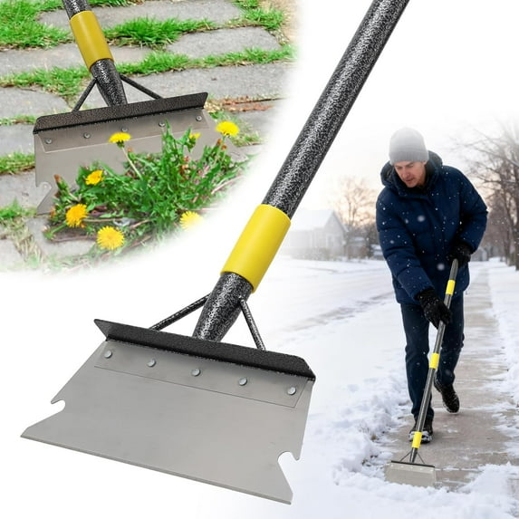 SUMMIT-Floor Scraper Long Handle-Ice Snow Removal Tool,Multifunctional ...