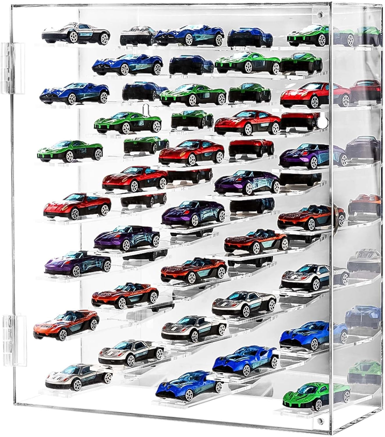 SUMMIT (No Assembly Required) Acrylic 1/64 Scale Hot Matchbox Wheels ...