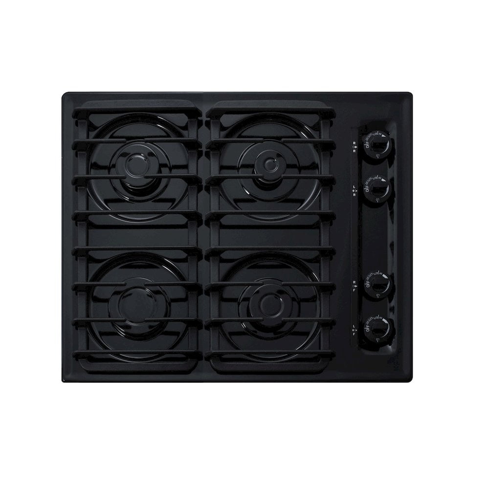 SUMMIT 24" Wide 4-Burner Gas Cooktop - Walmart.com