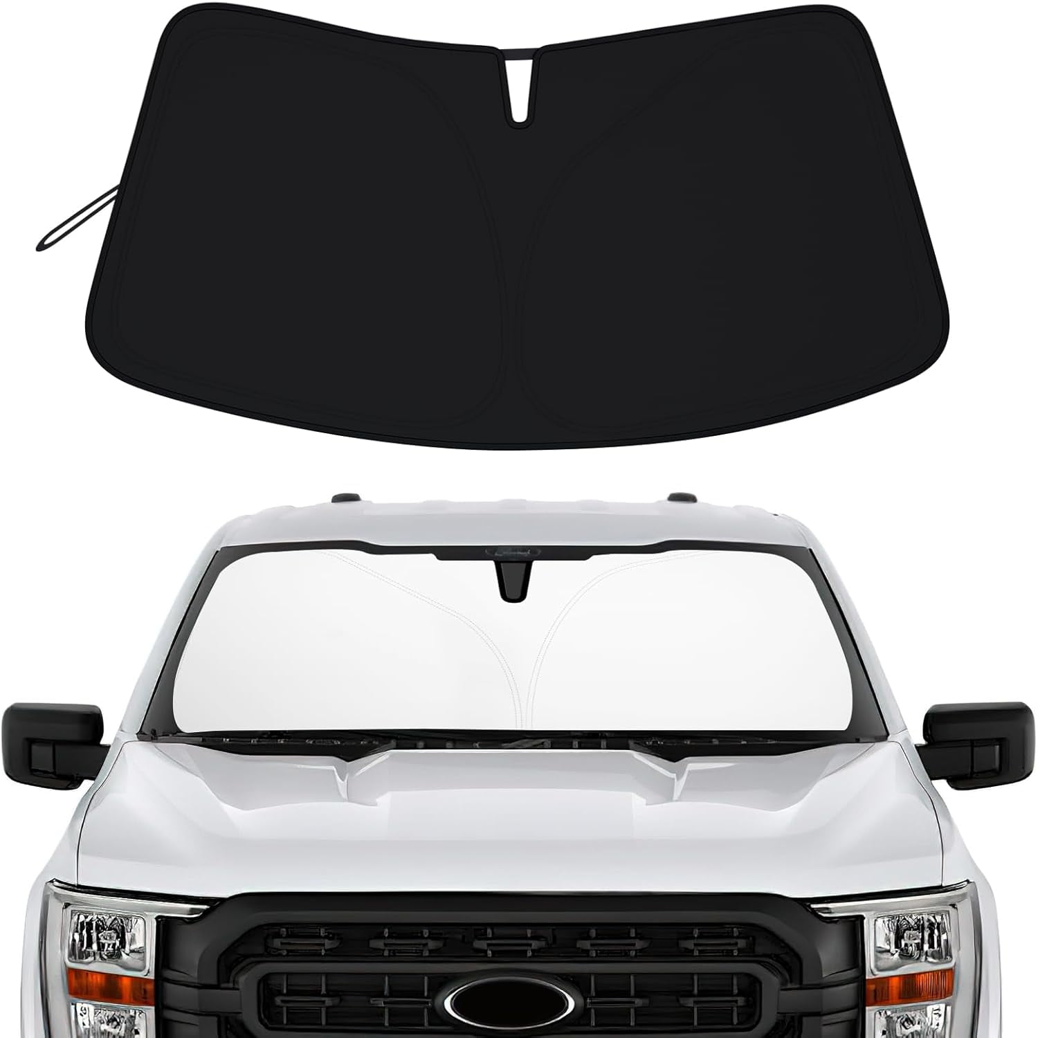 SUMMIT Windshield Sun Shade for 2021-2024 2025 Ford F150 Accessories ...