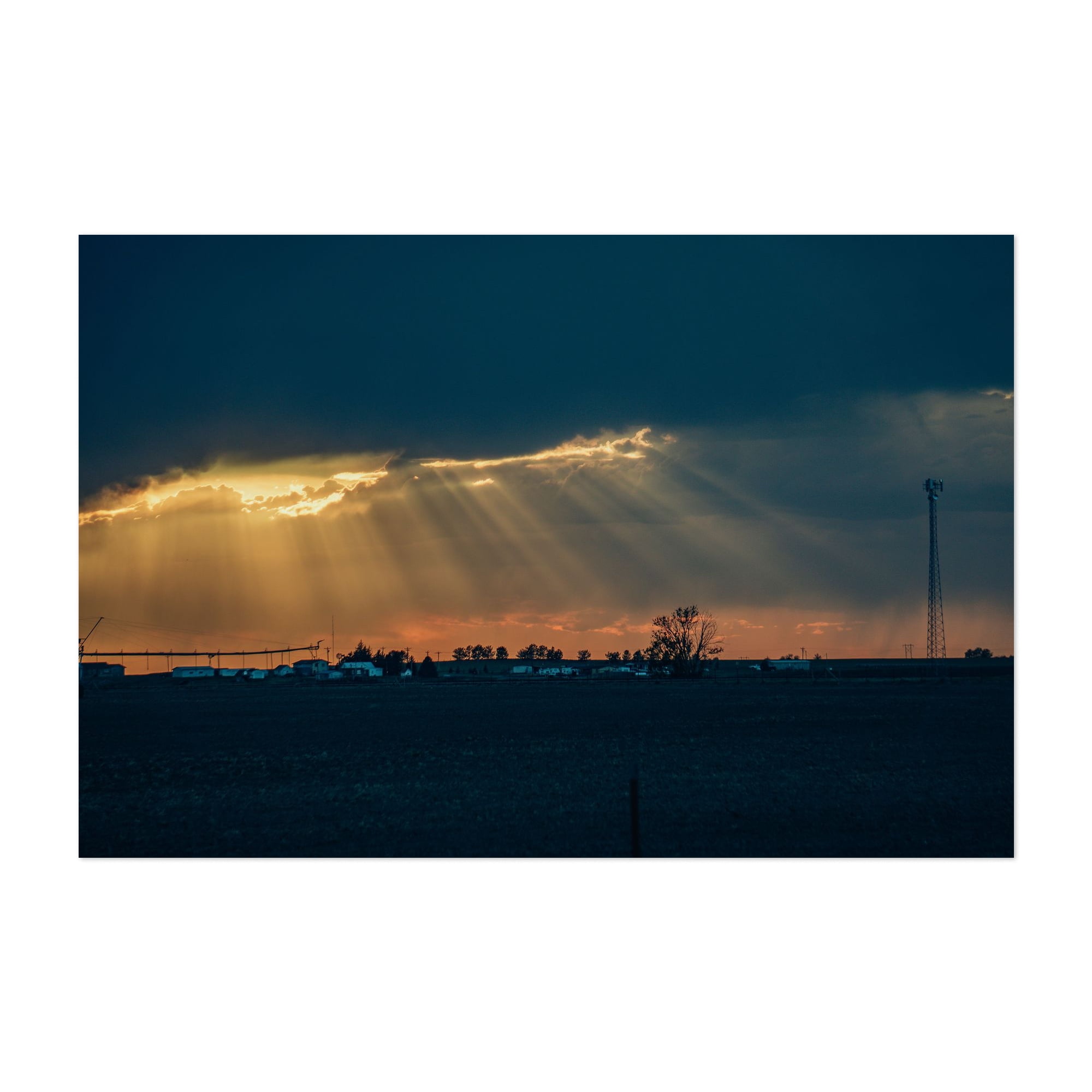 SUN BREAKING THROUGH THE STORM - Yuma Colorado Photography Sunset ...