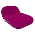 Free Shipping! SUN COMFORT COOL SUEDE Double Chaise Lounge, Raspberry ...