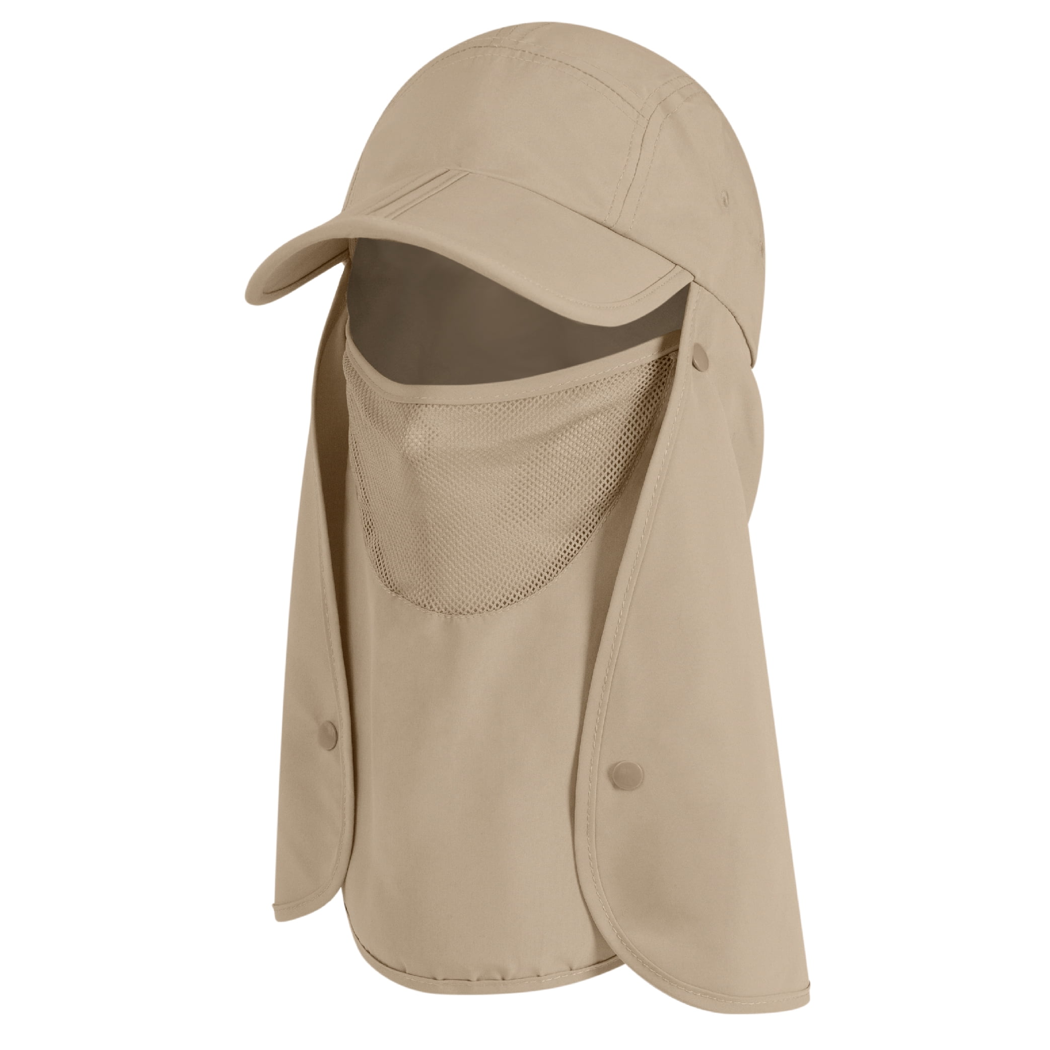 SUN CUBE UPF 50+ UV Protection Wide Brim Sunblock Head Cover, Men ...