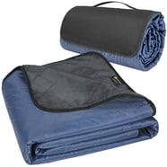 Flyingstar Triple Layer Fleece Blanket, Wind/Waterproof, for Camping ...