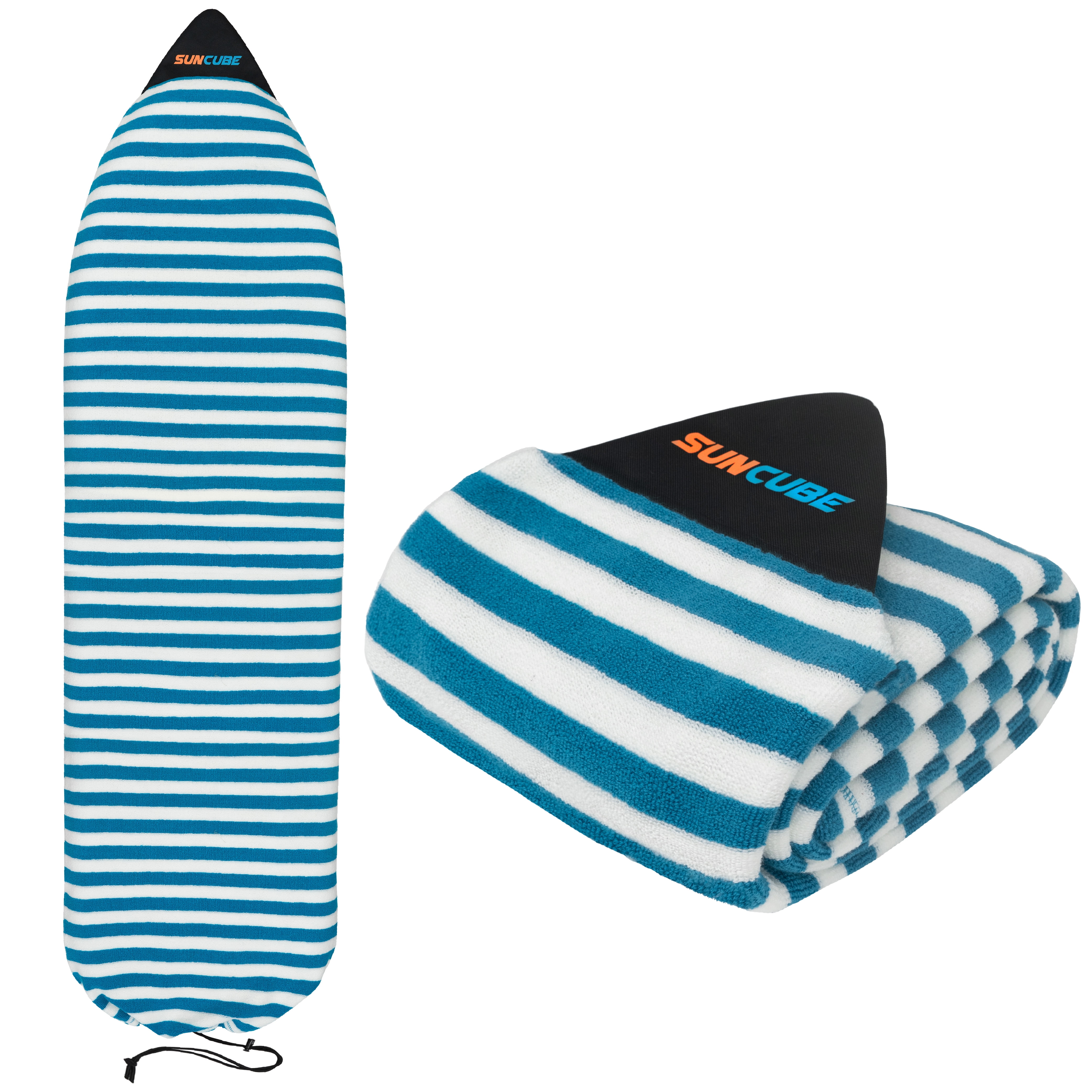 SUN CUBE Surfboard Sock Cover, Protective Surf Bag for Surfing Board ...