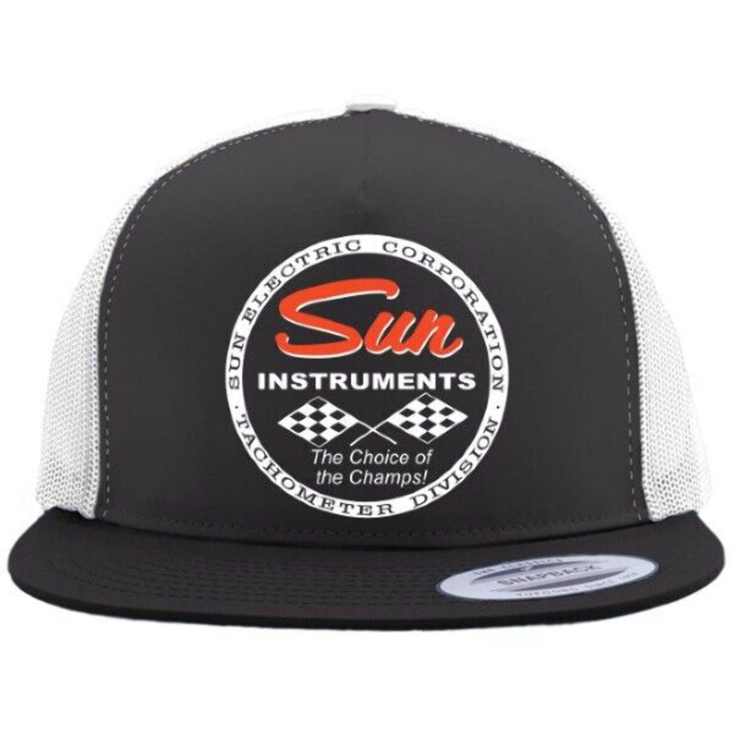 SUN INSTRUMENTS Tachometer Division Flat Bill Truckers Hat Hot Rods ...