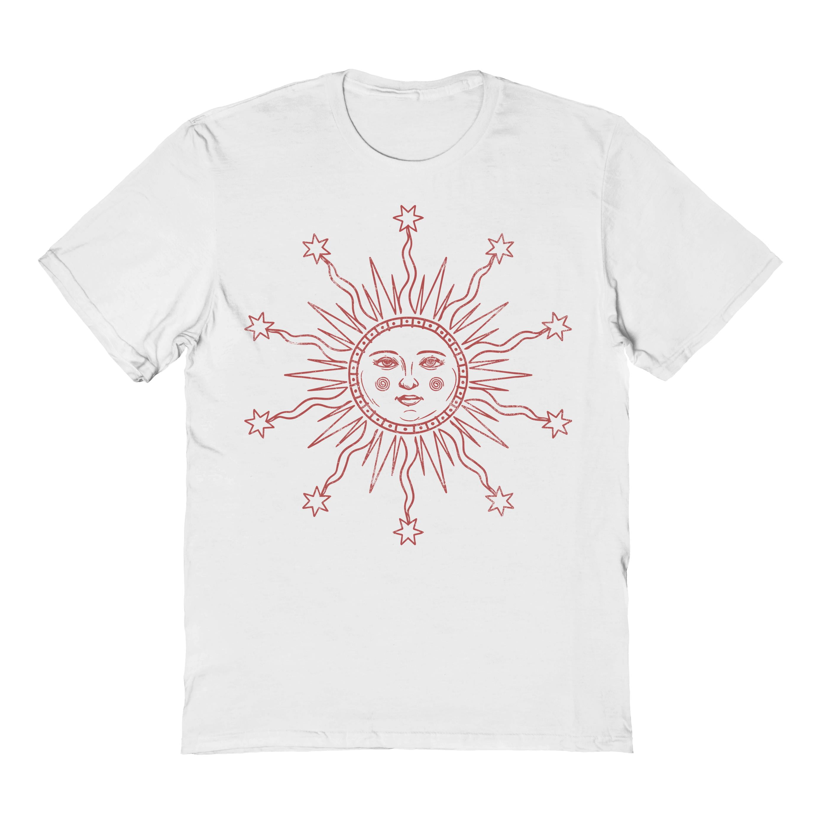 SUN LINE WORK T-Shirt - Walmart.com