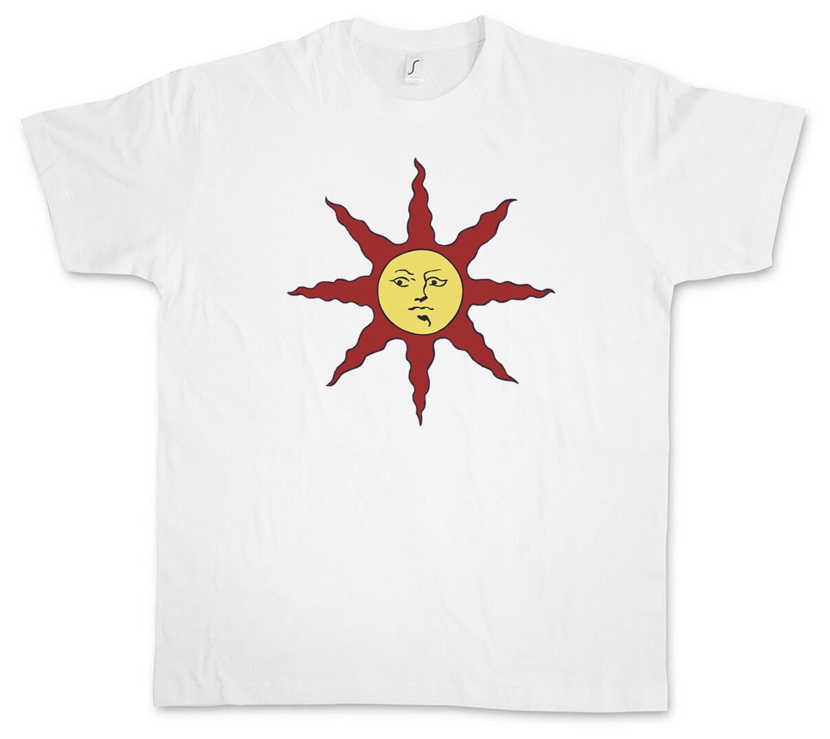 SUN LOGO DARK T-SHIRT - Firelink Shrine Dark Gamer Nerd Larp Souls T ...