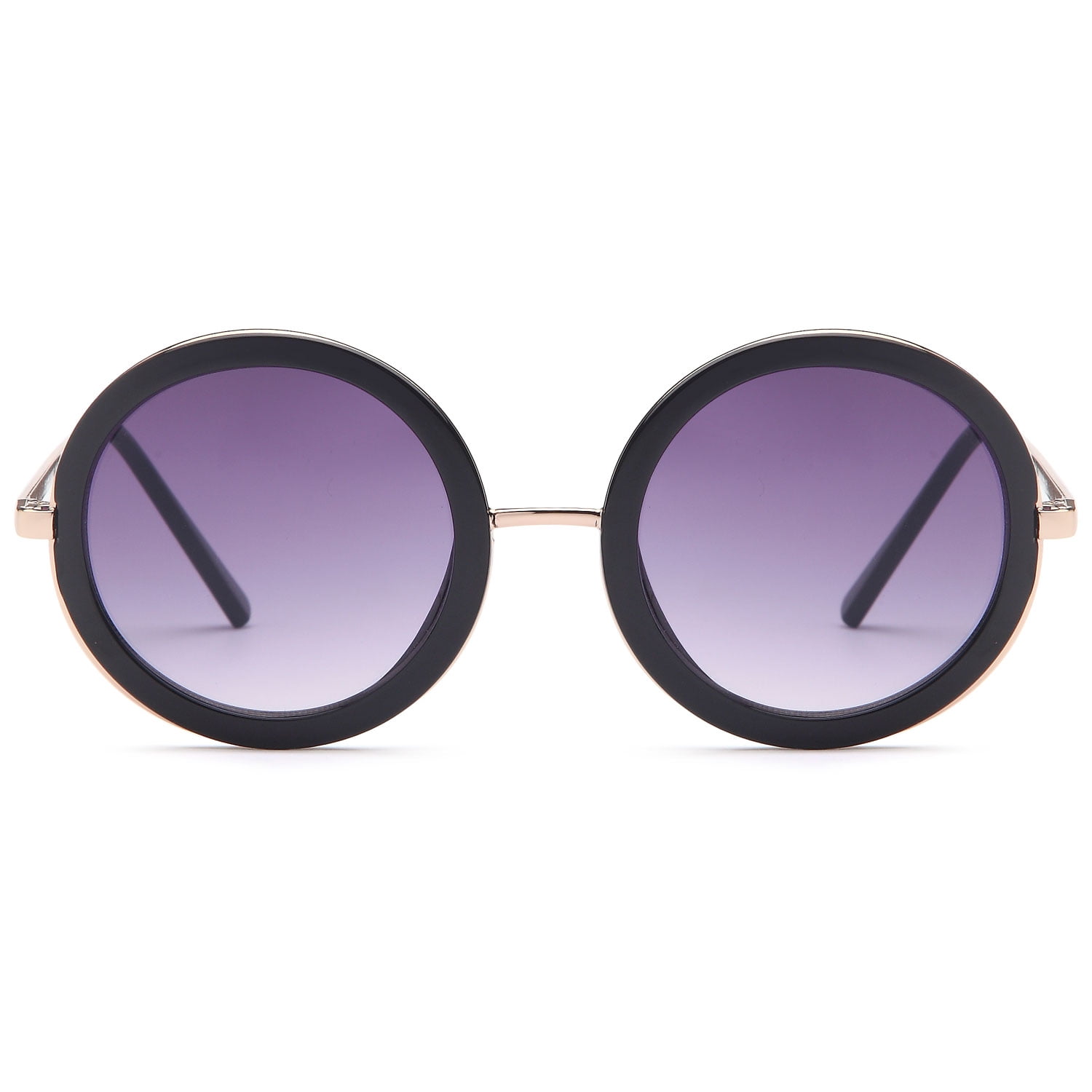 SUN LOUNGER UV400 Vintage Retro Round Style Sunglasses for Women Mirror ...