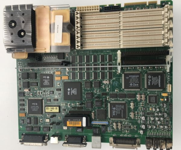 SUN MICROSYSTEMS MOTHERBOARD 501-3082 ULTRA 1 170MHZ REV 50 W BACKPLATE ...